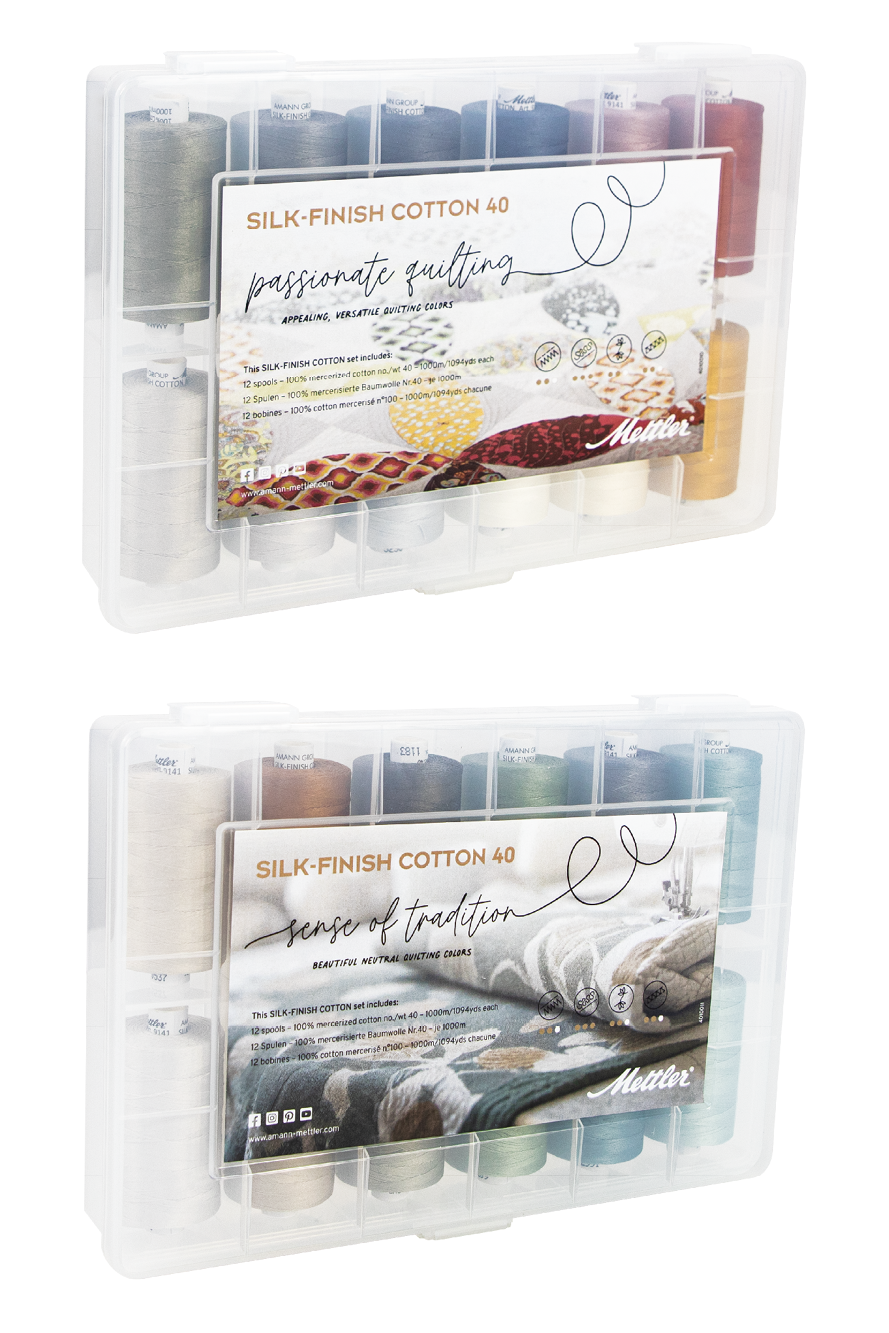 1000m spools of Mettler Silk Cotton 40 - CHSI Stitches